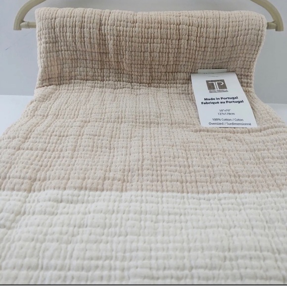 Texteis Penedo | Bedding | Texteis Penedo Throw Blanket Color Block ...